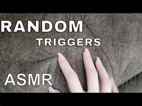 lofi asmr! [no talking] random triggers!