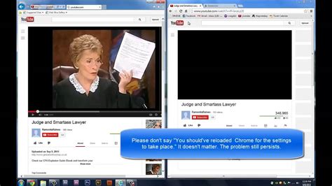 Google Chrome ISNT Working For YouTube Help YouTube