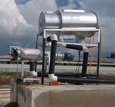 Solid Liquid Separator With Centrifugal Machine Cow Waste Water Solid