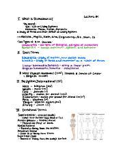 Lecture Intro To Biomechanics Pdf Lecture I I What Is Biomechanics The Word Bio Life