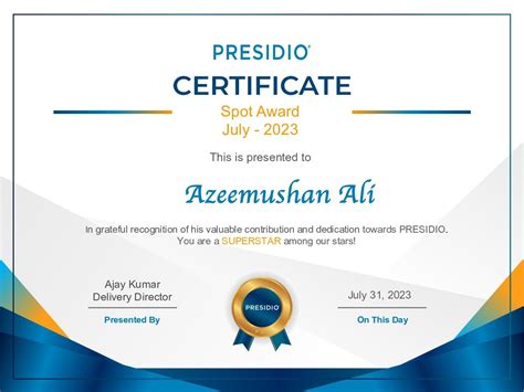 Azeemushan Ali On Linkedin Spotaward Achievementunlocked Grateful Hattrick Teamwork