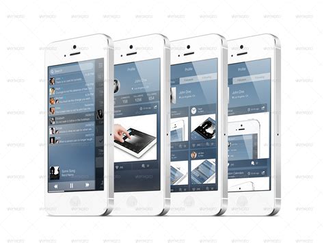 Flat UI Set Vol 3 Web Elements GraphicRiver
