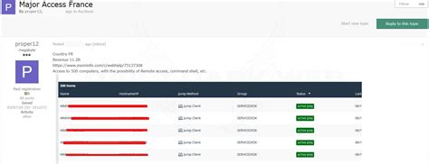 Daily Dark Web On Twitter France Allegedly Unauthorized Access To Webhelp Is On Sale