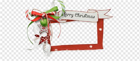 크리스마스 프레임 빨간색 틀 크리스마스 Png Pngwing