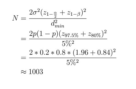 Sample Calculations