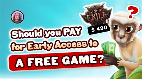 Should You Pay For Early Access To A Free Game Gamedevelopment Pathofexile Pathofexile2