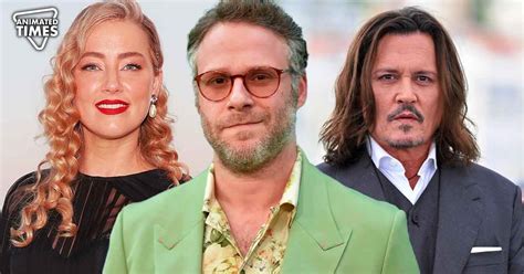 Its Funny To Have Friends Yelling At Each Other Seth Rogen Cant Get Enough Of Amber Heards