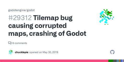 Tilemap Bug Causing Corrupted Maps Crashing Of Godot Issue Godotengine Godot GitHub