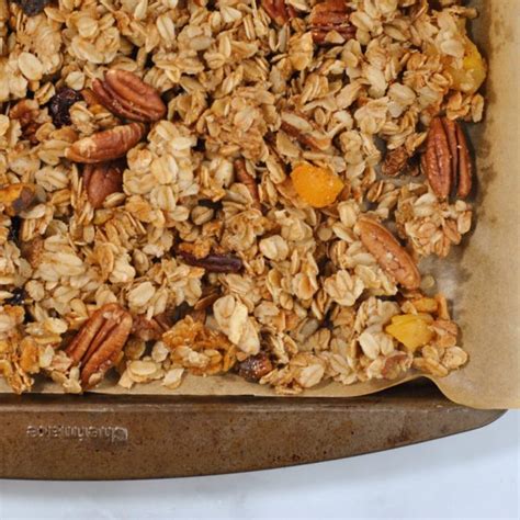 Sweet And Salty Fruit And Nut Granola Prevention Rd