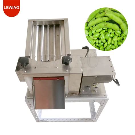 Automatic Peeler High Efficiency Bean Sheller 35kgh Capacity Small