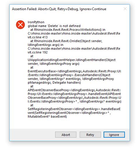 Modify Revit Doc From Rhino Inside Via Python Error Revit Mcneel Forum