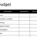 Budget And Spending Tracker For Weddings And Events Template Etsy