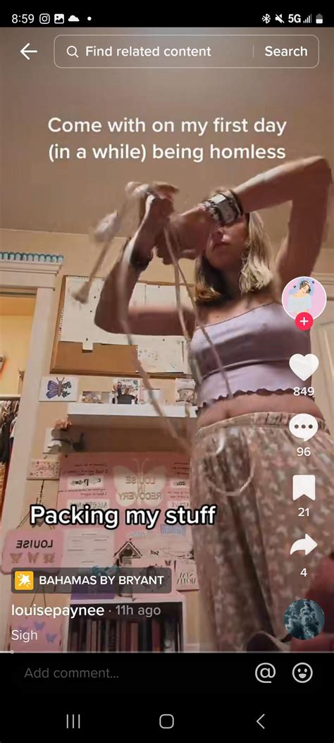 Some Of Louise Tik Tok Posts Rlouiserecoverysnark1