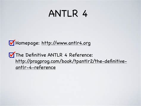 Pdf Antlr 4 Guide To Help U Learn Dokumentips
