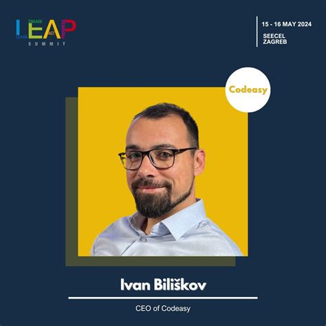 Leap Summit On Linkedin Leapsummit2024 Ivanbiliskov Codeasy
