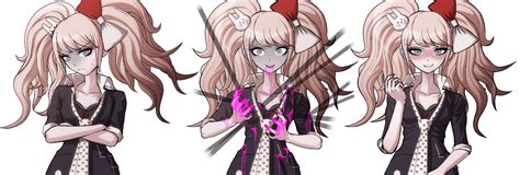 Some Fan Made Junko Sprites R Danganronpa