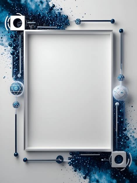 3d Ai Driven Quantum Computing Frame Concept As A Minimalistic Border