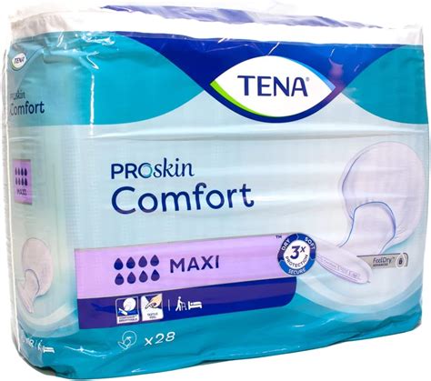 Tena Comfort Maxi Pack From 28 C U Diaper Shaped Nappy Shaped Amazon