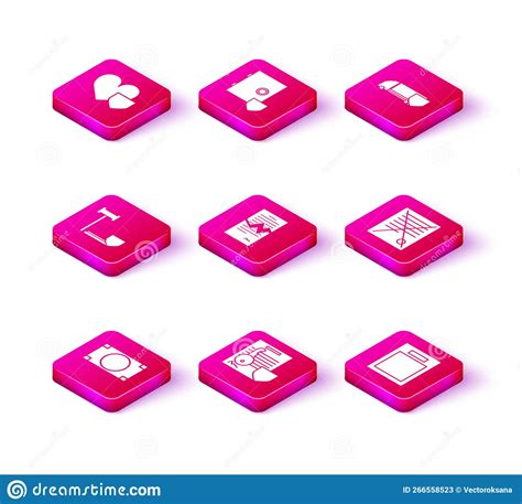 Set Stacks Paper Money Cash Document With Key With Shield Judge Gavel Torn Contract Empty