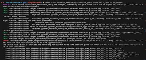 Sdk Bazel Absolute Path Inclusion Issue MacOS Arm Stack Overflow
