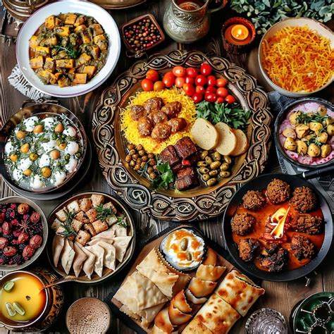 Premium Photo Eid Special Food Menu Ifter Menu Card