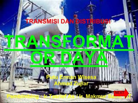 Transformator Daya Pptx