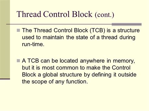 Chapter 6 Real Time Embedded Multithreading The Thread The Essential