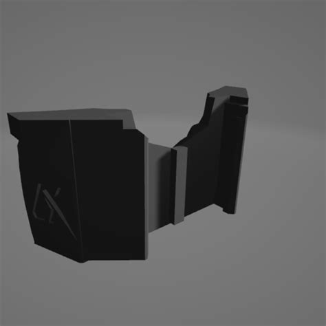 Stl File Ls2 Challenger Gopro Chin Mount 🦈 ・3d Printable Model To