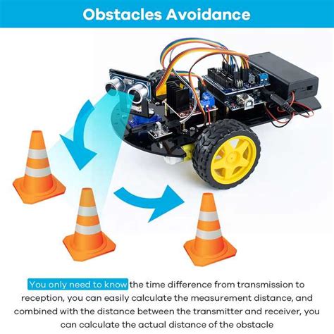 lafvin smart robot car 2wd chassis kit educational fun