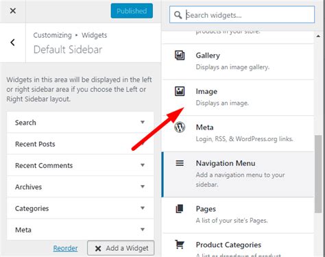 How To Add An Image To Wordpress Sidebar Widget Code Astrology