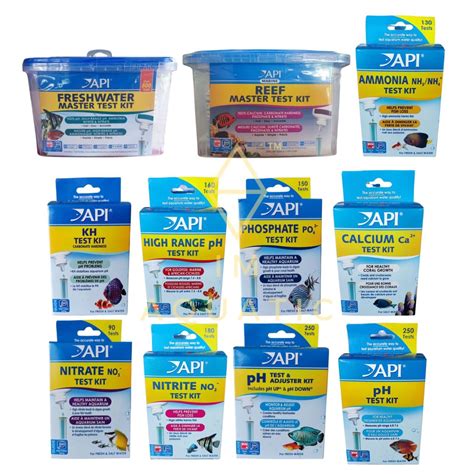 API Test Kit Aquarium Water PH Ammonia Nitrate Nitrite Phosphate KH Freshwater Saltwater