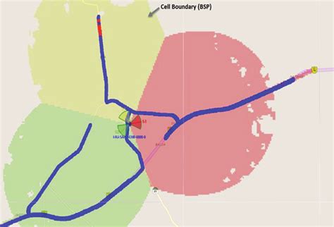 Signal Coverage Around Drive Test Cell Boundary Download Scientific