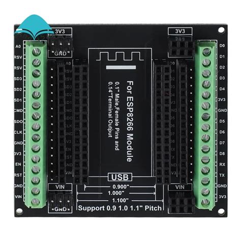 Esp8266 Expansion Board 30pins Gpio 1 Into 3 Breakout Board Compatible