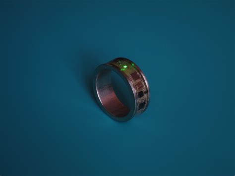 Sci Fi Blinking Led Ring Solar Powered Etsy