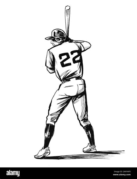 Baseball Player Sketch