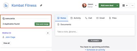 merge duplicates knowledge base pipedrive