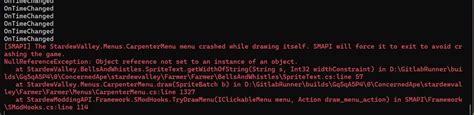Carpenter Shop Menu Wont Open Rsmapi