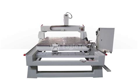 4 Axis 1325 CNC Router With Rotary Axis EagleTec CNC