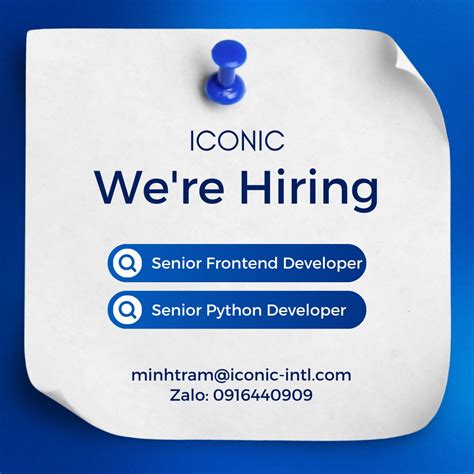 Minh Tram Vuong On Linkedin Seniorfrontend Seniorpython Senior