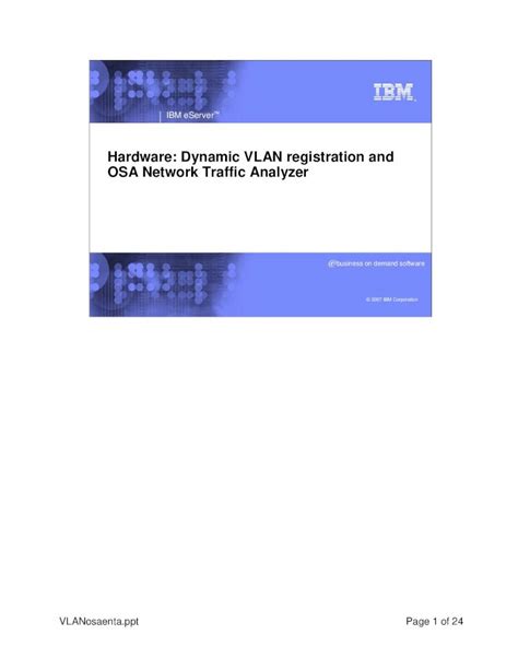 Pdf Hardware Dynamic Vlan Registration And Osa Network Traffic Analyzer Dokumentips