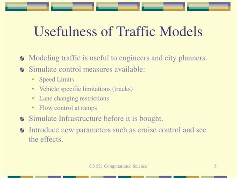 Ppt Street Traffic Simulation Powerpoint Presentation Free Download