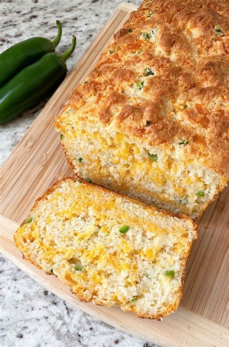 Jalapeño Cheddar Quick Bread In 2024 Quick Bread Jalapeno Cheddar