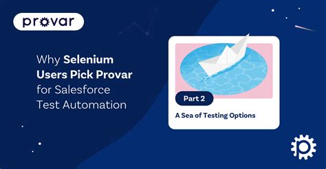 Why Selenium Users Pick Provar For Salesforce Test Automation Part A Sea Of Testing Options
