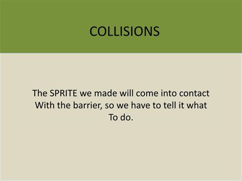 PPT TIME TO MAKE OUR FIRST INTERACTIVE SPRITE PowerPoint Presentation ID