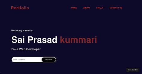Personal Blog Codesandbox