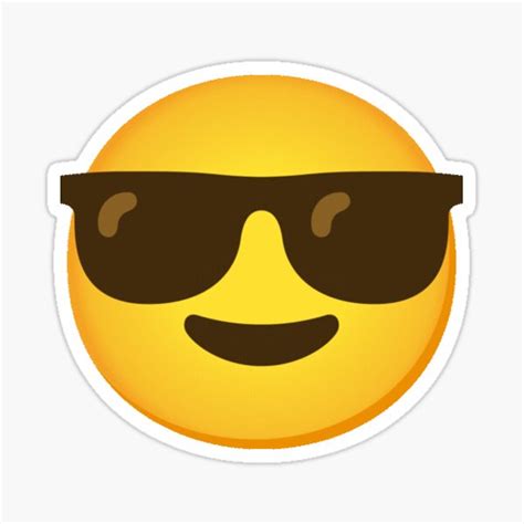 Swag Emoji Sticker For Sale By Seymeme Redbubble