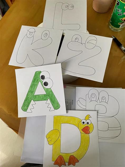 26个英语字母简笔画18张 几塔之家