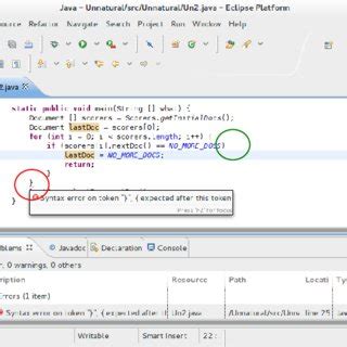 Oracle Java Error Messages From The Motivational Example Download Scientific Diagram