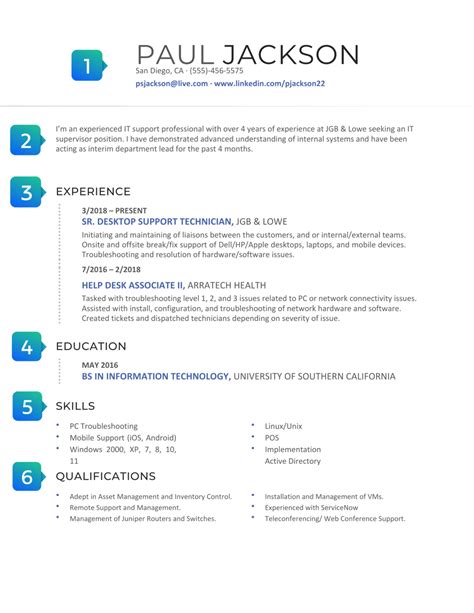 The Perfect Internal Promotion Resume Tips And Example