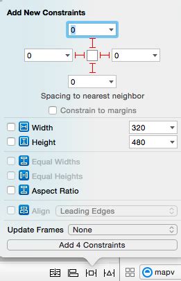 Ios How Can I Use Autolayout With Vertical Spacing To Subview Top But Not Top Layout Guide